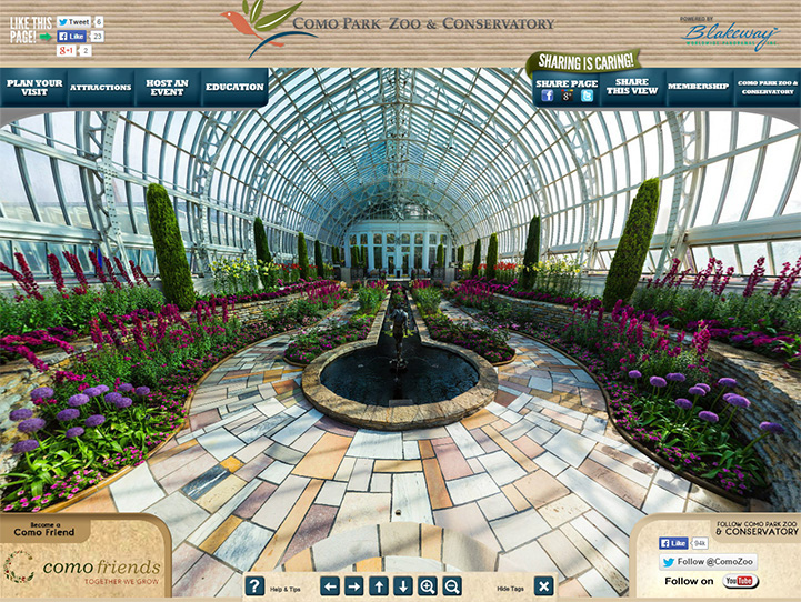 Como Park Conservatory - Blakeway Gigapixel